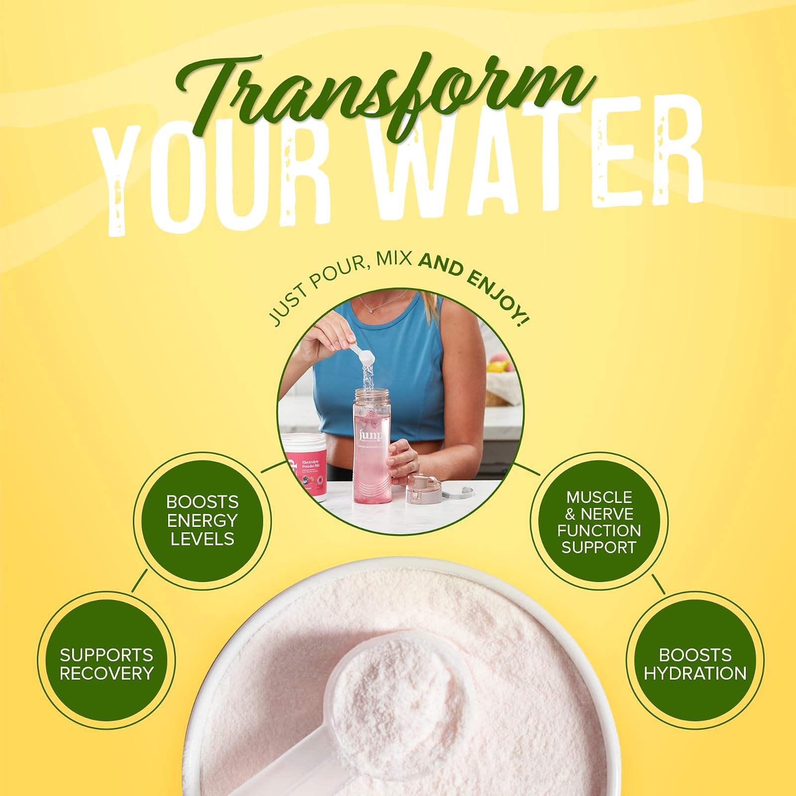 refreshing lemonade electrolyte drink mix