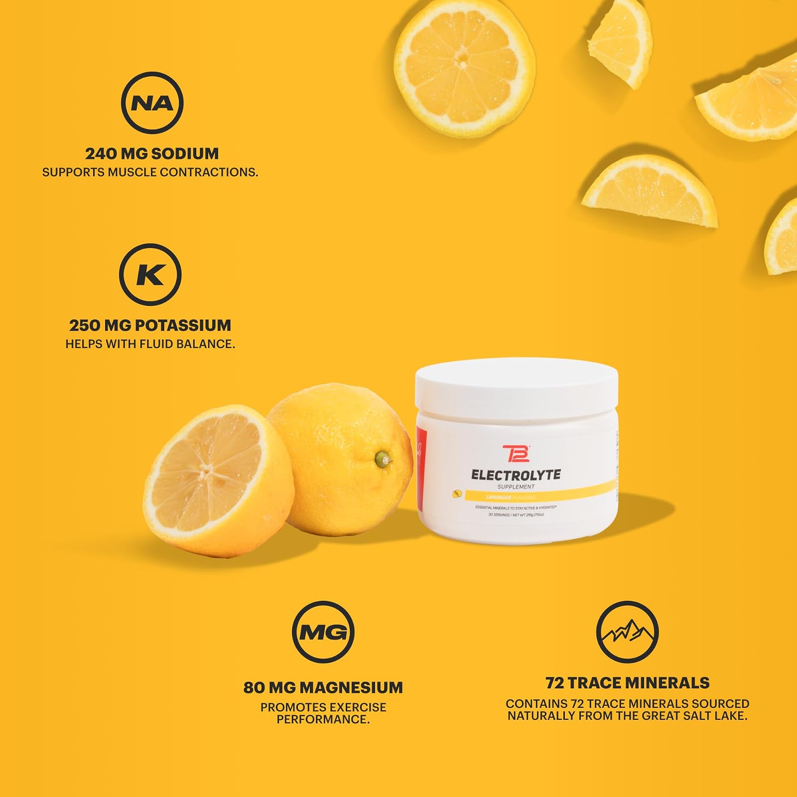 refreshing lemonade electrolyte supplement