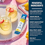 refreshing lemonade flavour collagen drink