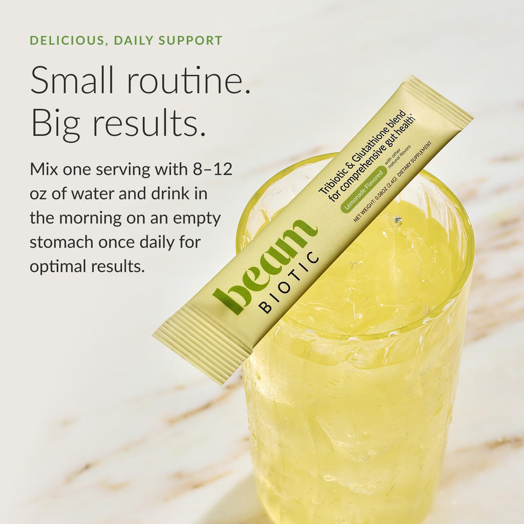 refreshing lemonade flavour probiotics