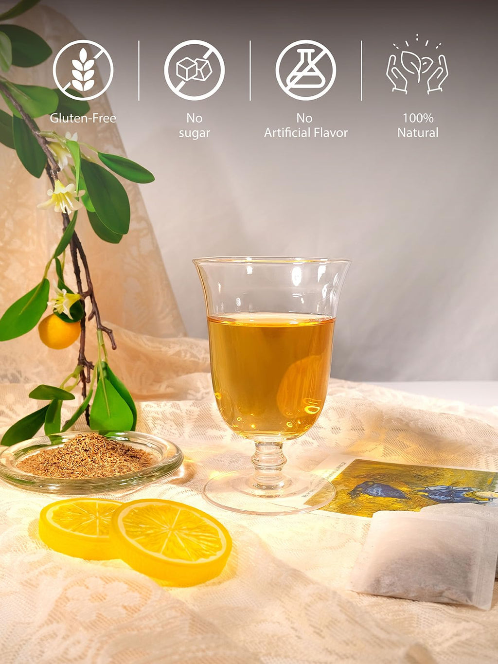refreshing lemongrass herbal infusion bags