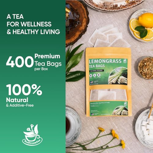 refreshing lemongrass herbal tea bags