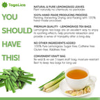 refreshing lemongrass herbal tea blend