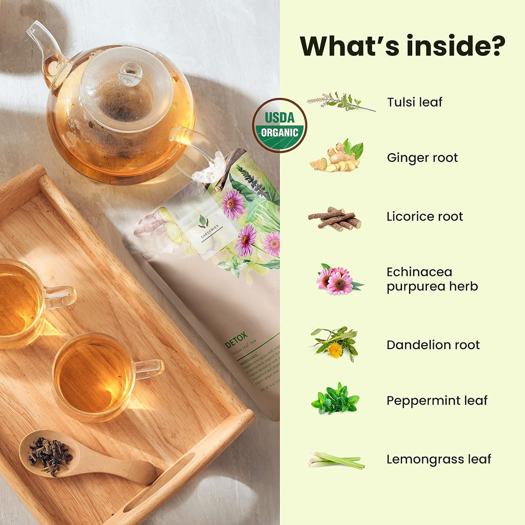 refreshing lemongrass peppermint infusion