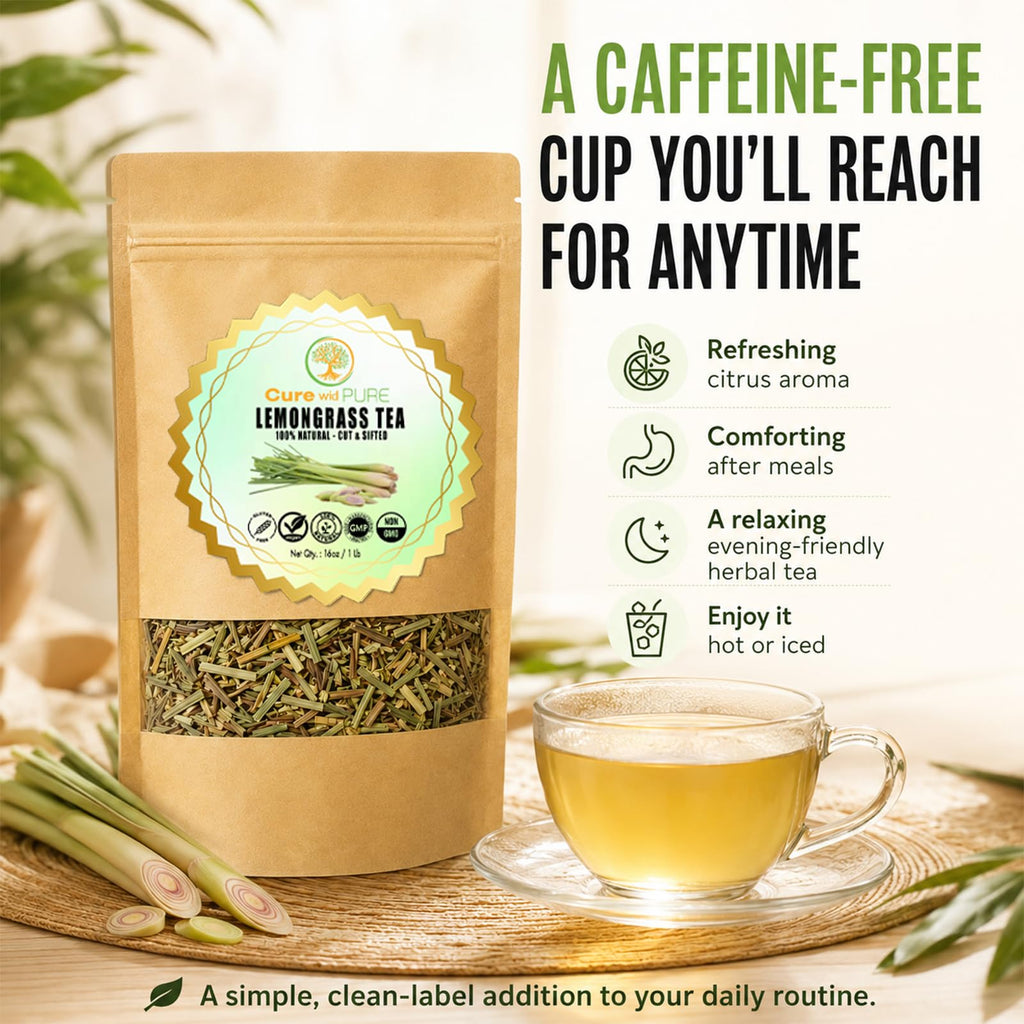 refreshing lemongrass tea for relaxation