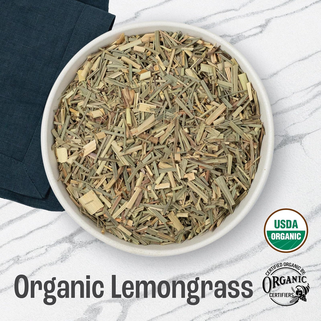 refreshing lemongrass tea infusion