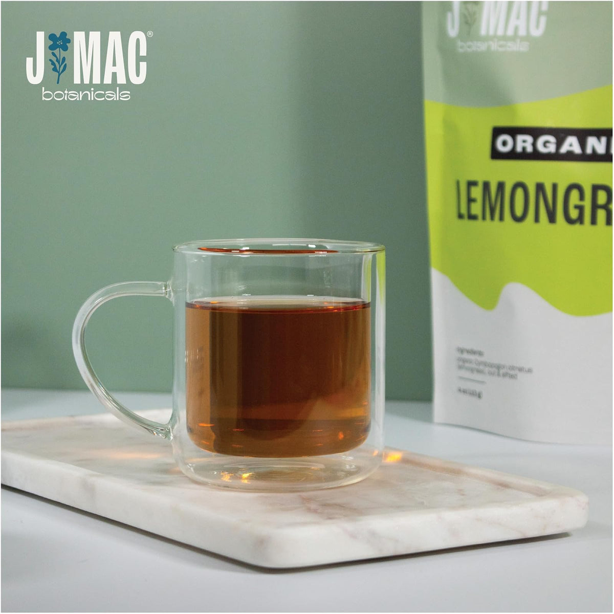 refreshing lemongrass tea infusion