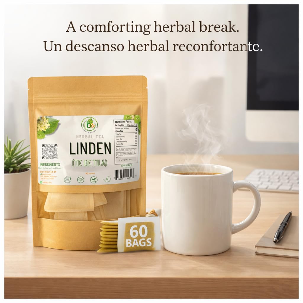 refreshing linden tea for digestion