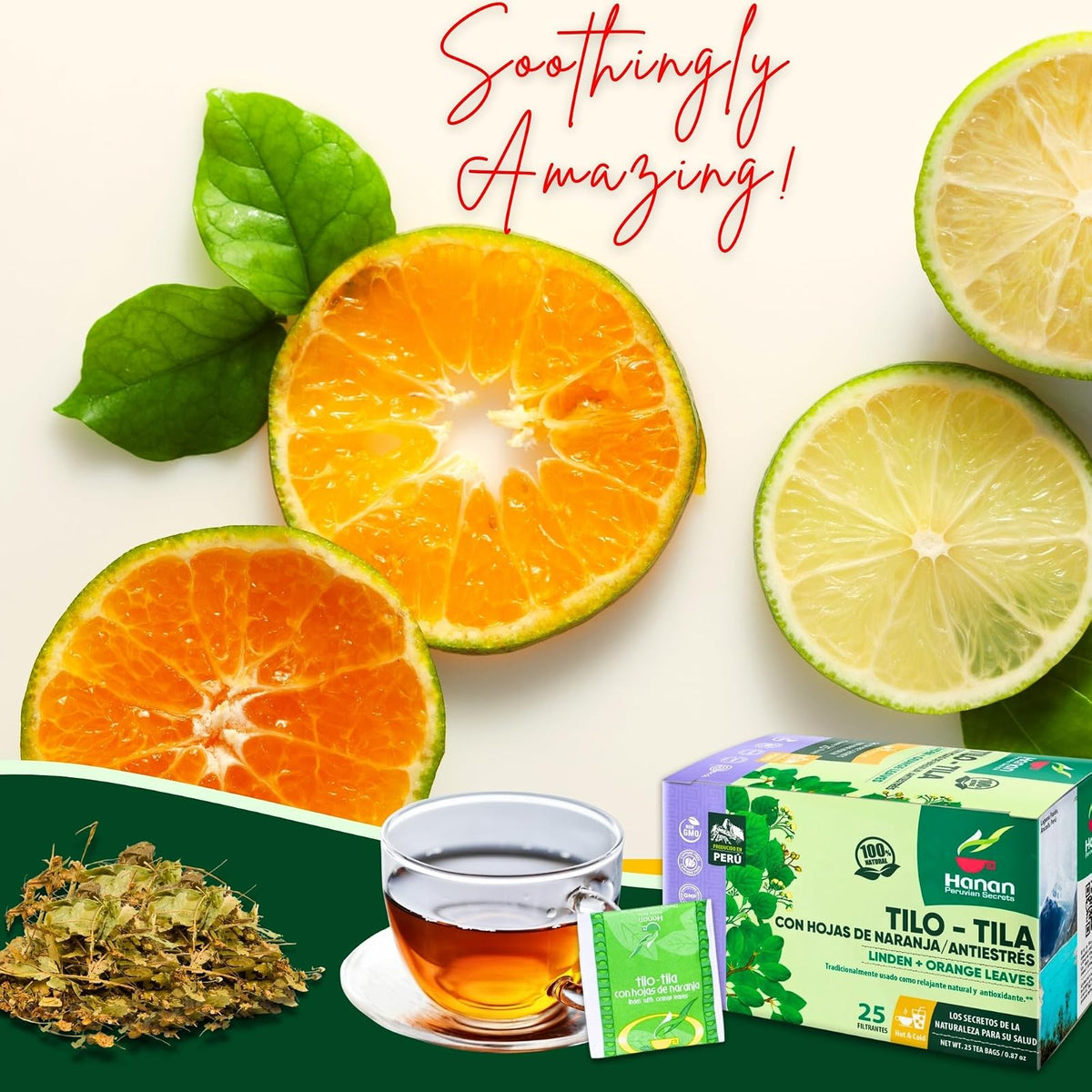 refreshing linden tea for relaxation