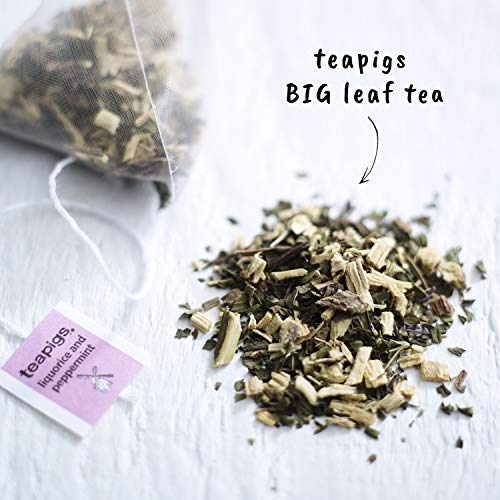refreshing liquorice and peppermint tea