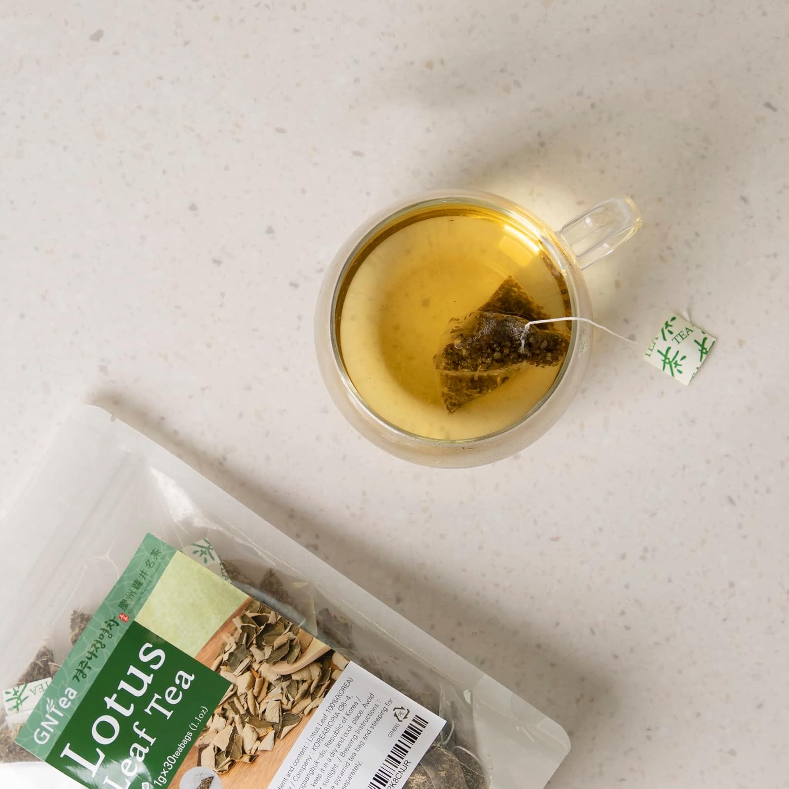refreshing lotus leaf tea bags