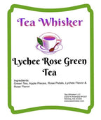 Refreshing lychee rose infusion