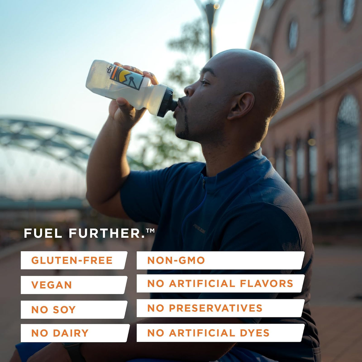 refreshing mandarin flavour sports drink
