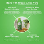refreshing mango aloe vera beverage