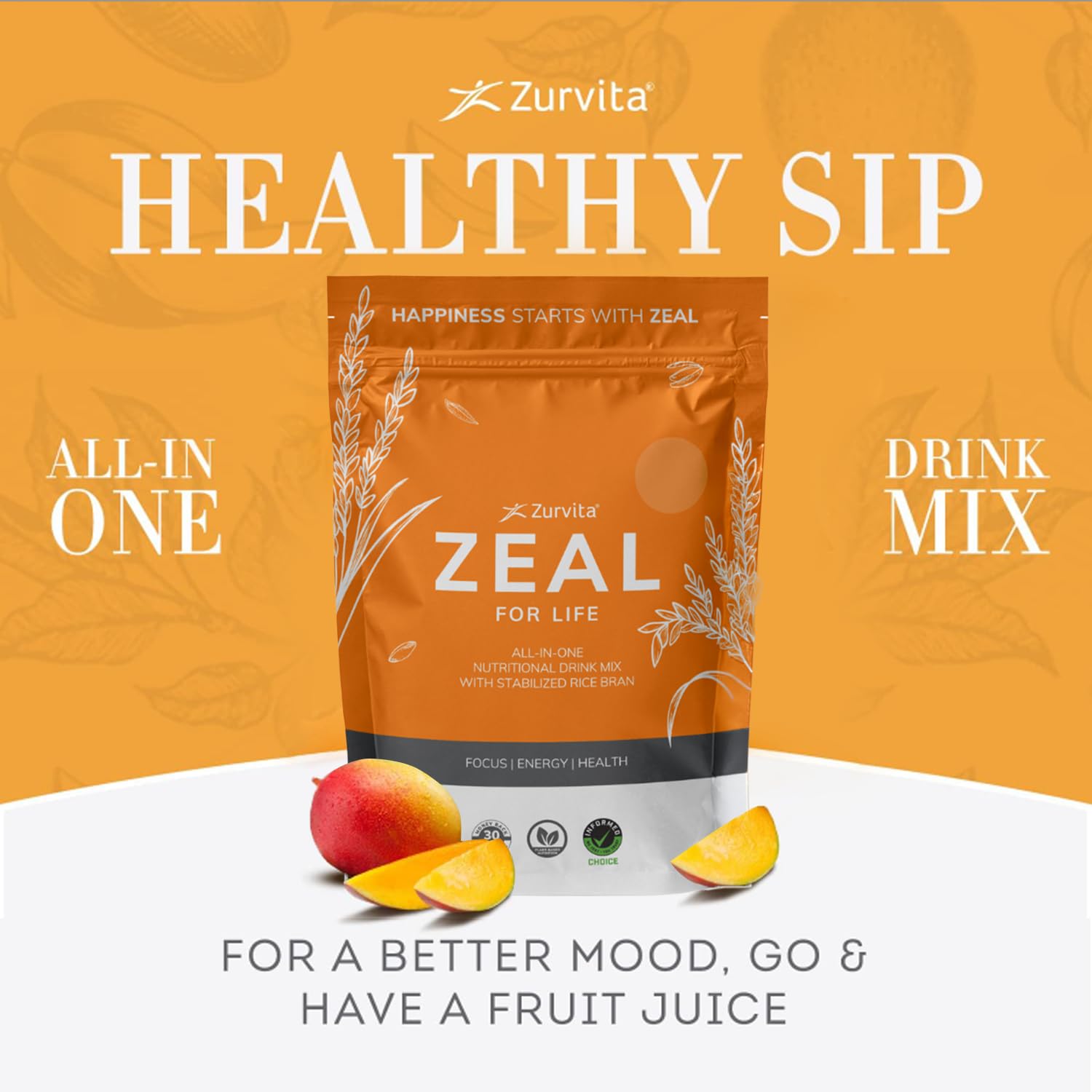 refreshing mango drink for health