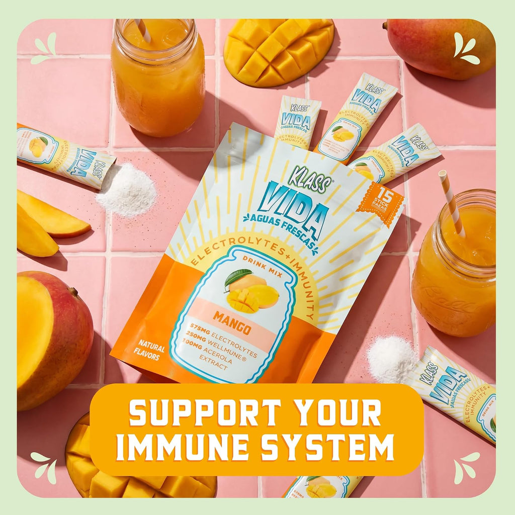 refreshing mango drink mix for hydration