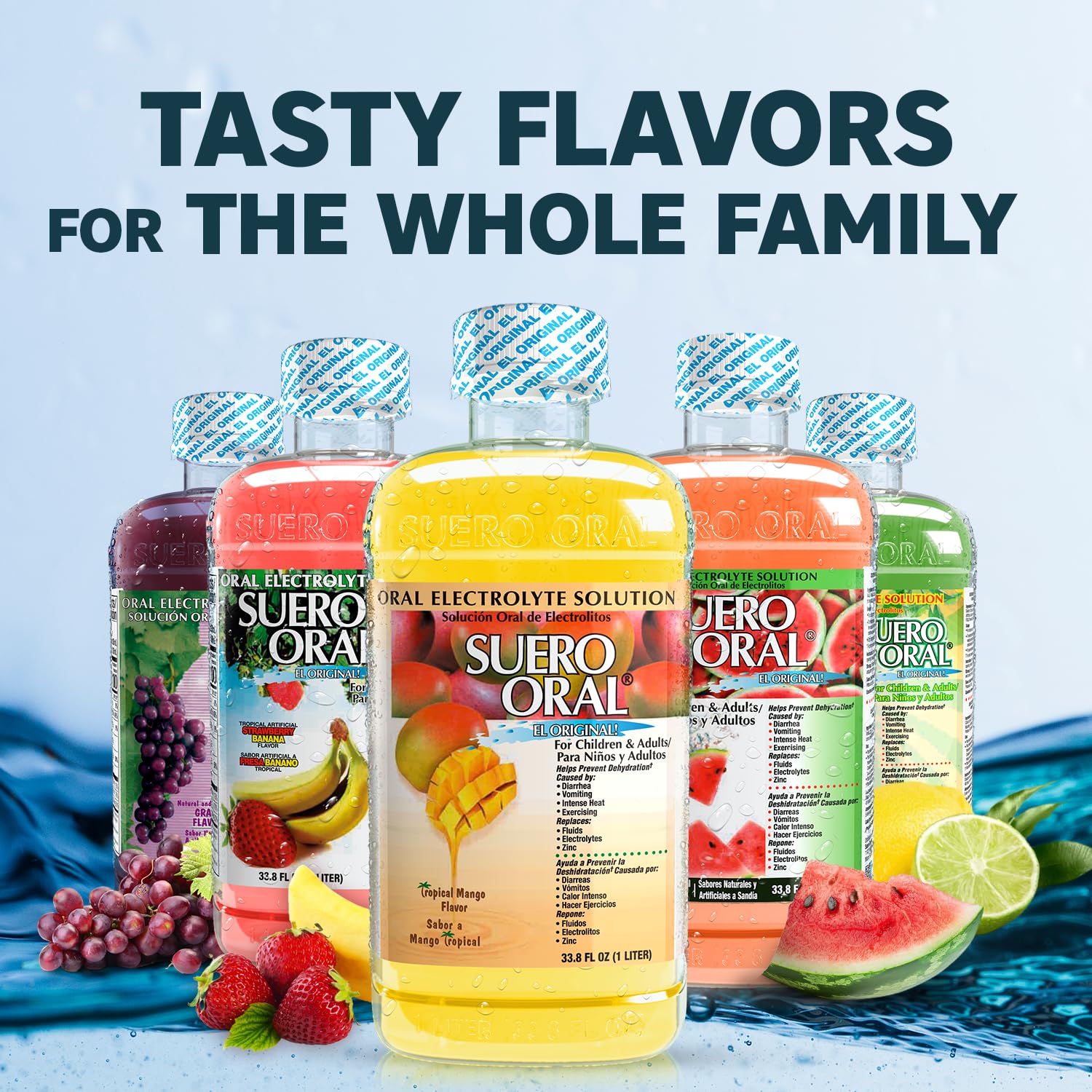 Refreshing mango electrolyte solution