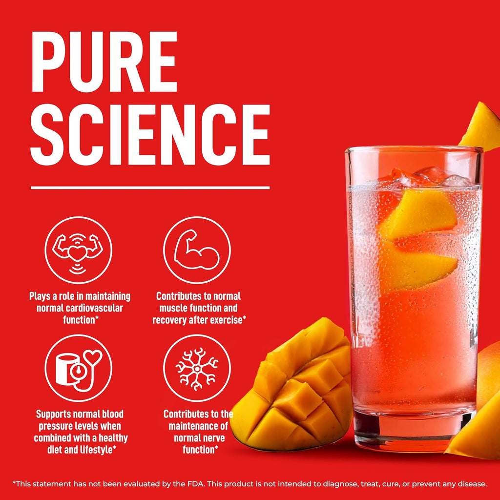 refreshing mango flavour electrolyte mix