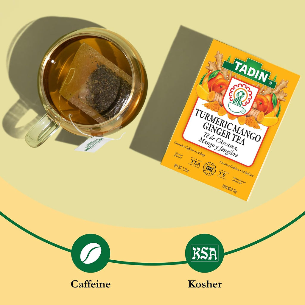 refreshing mango ginger tea blend
