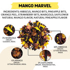refreshing mango herbal tea experience