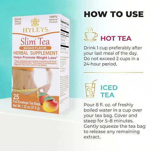 refreshing mango herbal tea