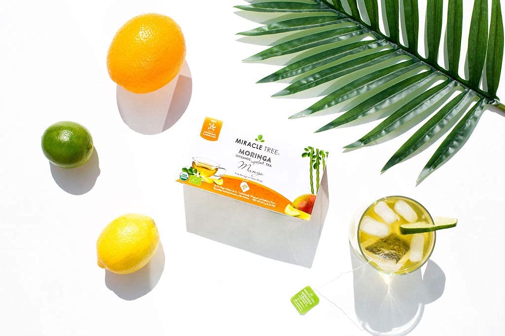 refreshing mango moringa tea experience
