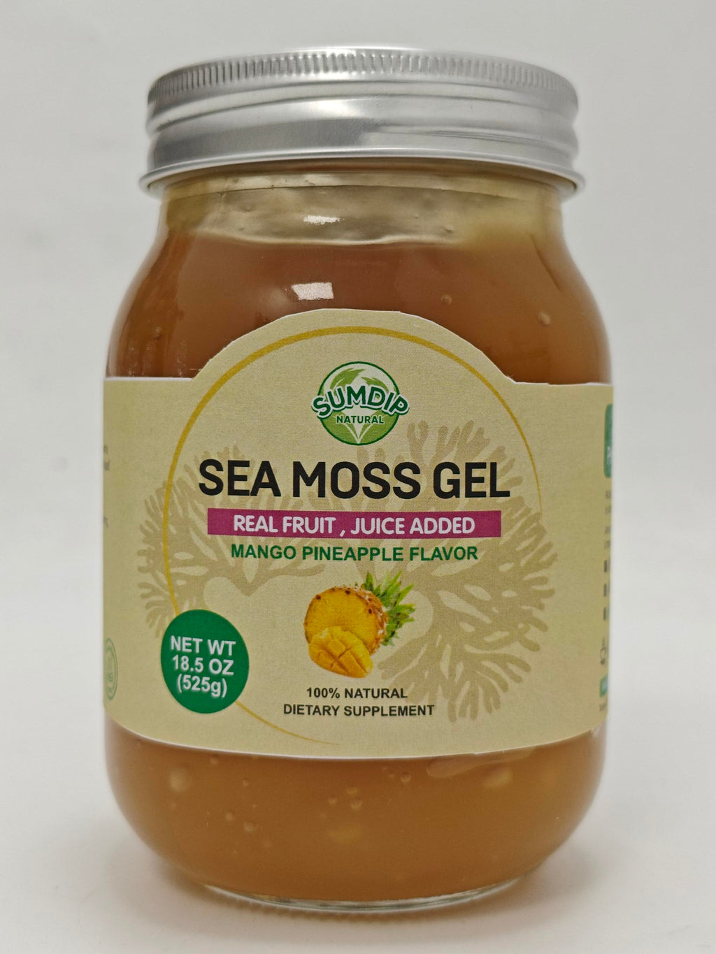 refreshing mango sea moss health boost