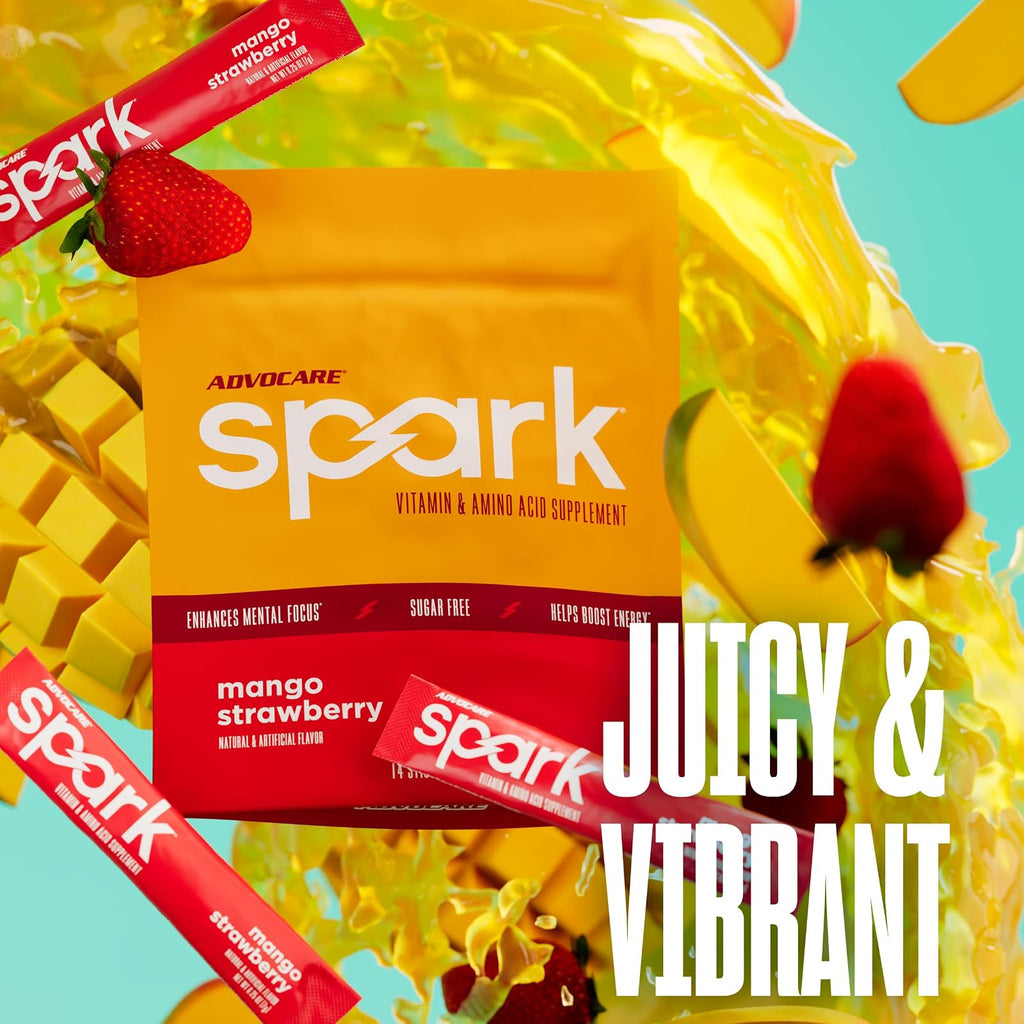Refreshing mango strawberry flavour