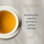 refreshing mint and lavender infusion