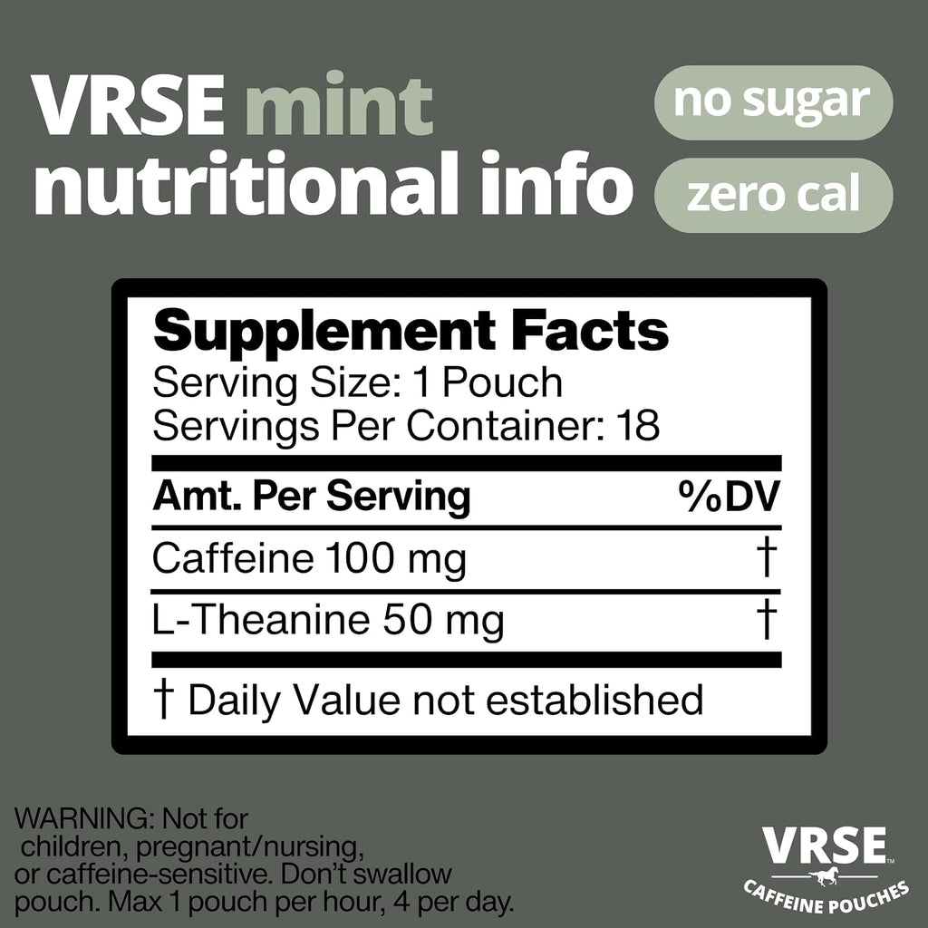 refreshing mint caffeine chews