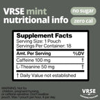 refreshing mint caffeine chews