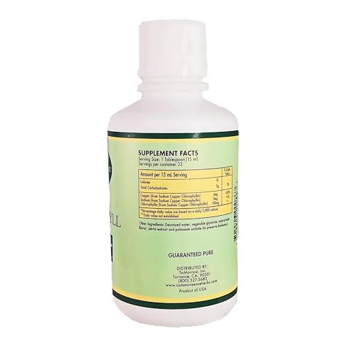 refreshing mint chlorophyll supplement