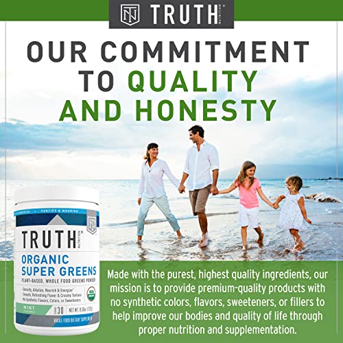 refreshing mint flavour super greens