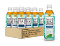 refreshing mint green tea beverage