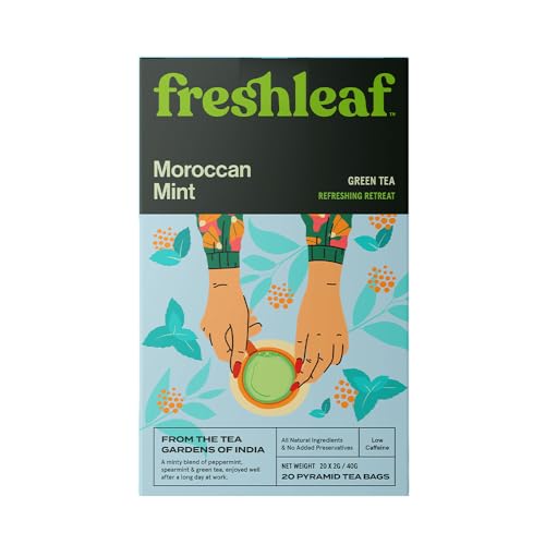 refreshing mint green tea blend