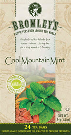 refreshing mint herbal tea bags