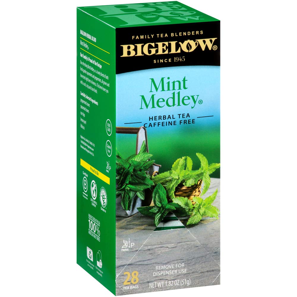 refreshing mint herbal tea blend