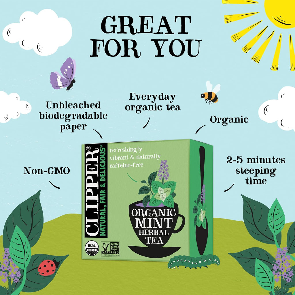 refreshing mint herbal tea blend
