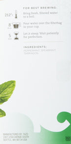 refreshing mint herbal tea blend