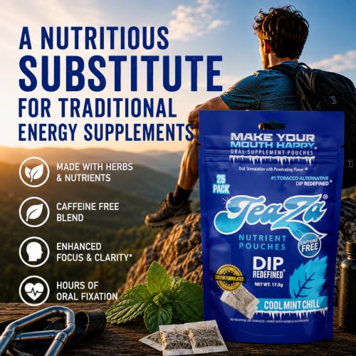 Refreshing mint pouches for endurance