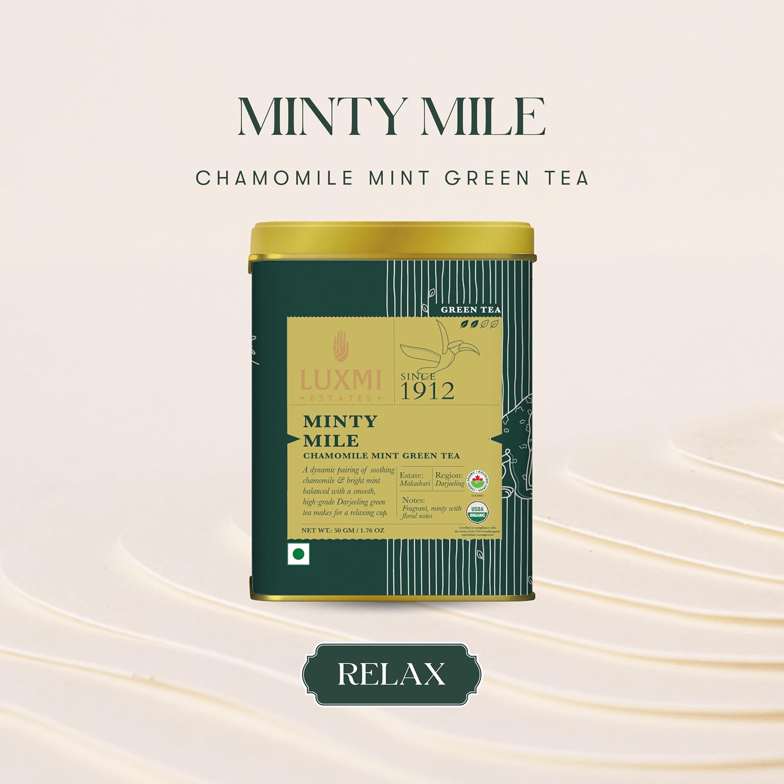 refreshing minty herbal tea blend