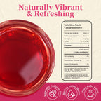 refreshing mixed berry tea infusion