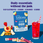 refreshing Mocktini variety electrolyte drink