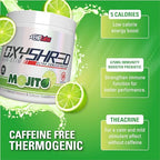 refreshing mojito pre-workout supplement