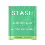 refreshing Moroccan mint green tea