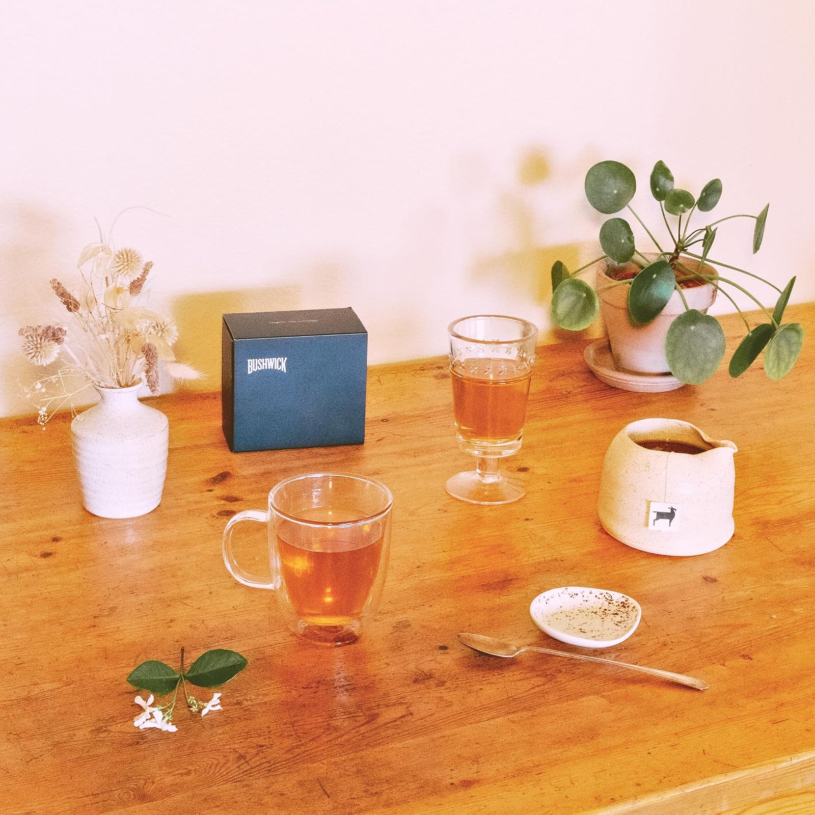 refreshing Moroccan mint green tea