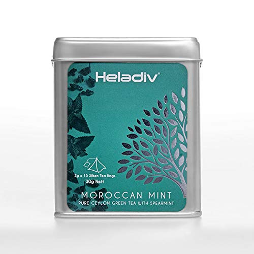 refreshing Moroccan mint green tea