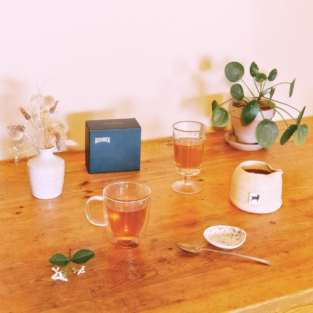 refreshing Moroccan mint herbal tea