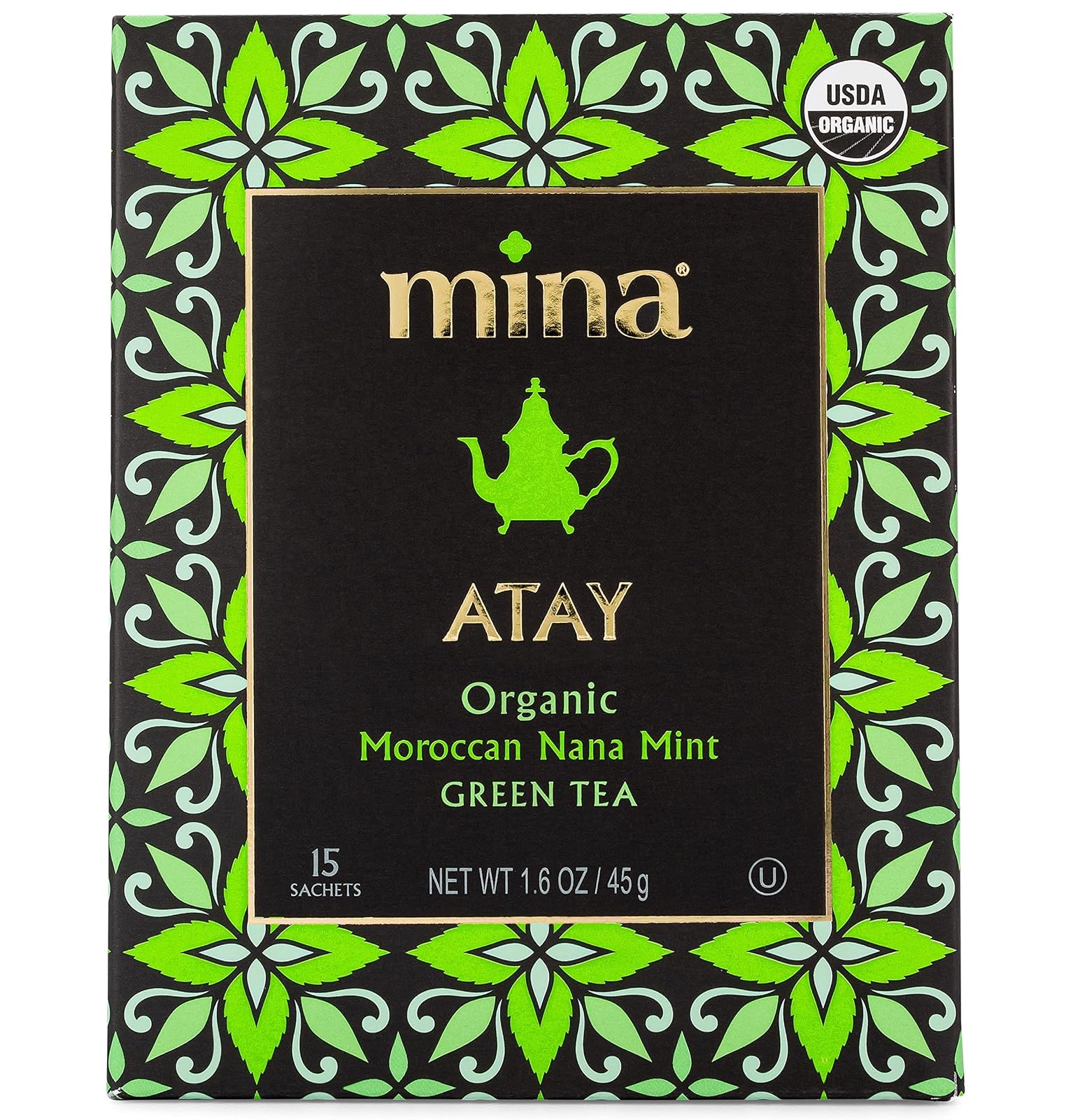 refreshing Moroccan Nana mint tea