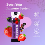 refreshing mountain berry electrolyte beverage